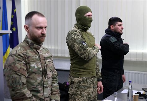 Anti Kremlin Militias Hold Press Conference In Kyiv Say Incursions