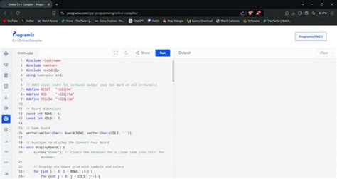 Viraj Tupe On Linkedin Connectfour Cplusplus Gamedevelopment Internpe Coding Programming