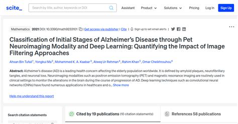 Classification Of Initial Stages Of Alzheimers Disease Through Pet