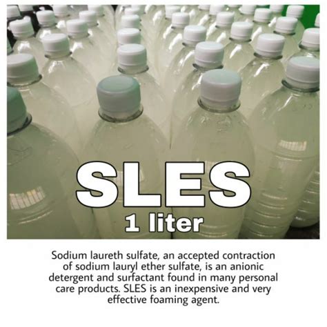 Sodium Lauryl Ether Sulfate Sles 1liter Shopee Philippines