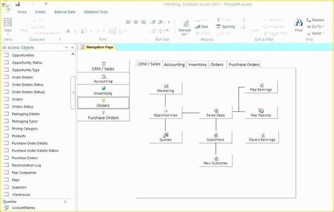 Access Inventory Database Template Free Of Access Sales Template Quote