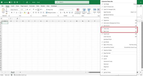 How To Find And Use The Status Bar For Quick Insights In Excel
