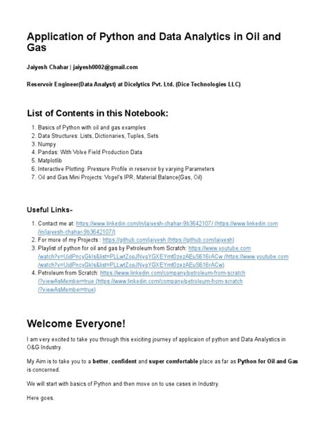Application Of Python And Data Analytics In Oil And Gas 1 Pdf