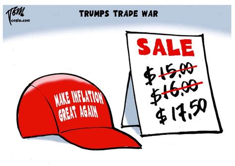 Trumps Tariffs Us Wages War On Canada China And Americans Cartoons