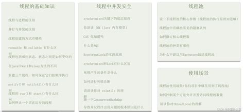 Java面试八股文之多线程基础知识 Csdn博客