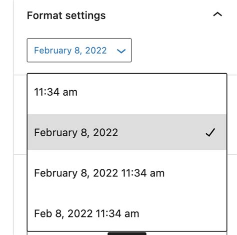 Post Date Block Offer Better Defaults · Issue 38751 · Wordpress