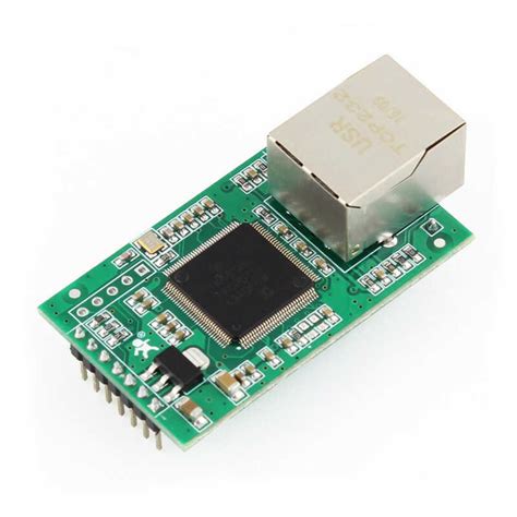 Jual Usr Tcp232 E2 Serial Port Rs232 Rs485 Ethernet Module Uart Ttl Lan