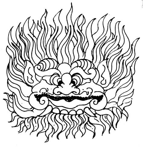 Serba Serbi Hindu Bali Motif Api Seni Hias Bali