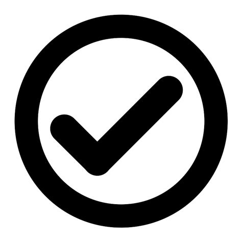 Check Circle Outlined Vector SVG Icon SVG Repo