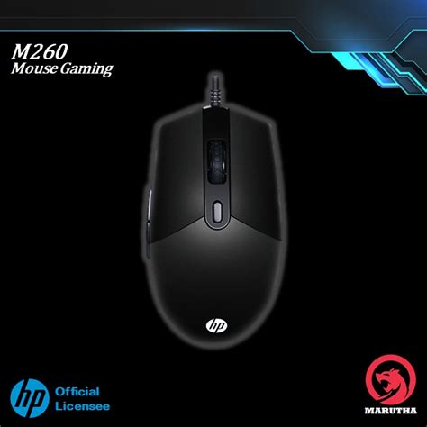 Jual HP Mouse Gaming M260 6400DPI RGB Driver Macro Software Shopee