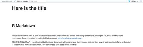 Knitr R Markdown Add White Space To Html Output Stack Overflow