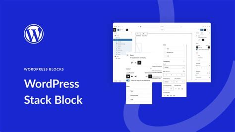 How To Use The WordPress Stack Block KERBCO Web Services