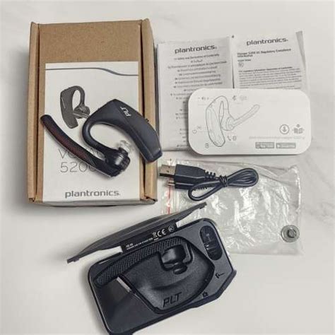 Plt Plantronics Voyager 5200 藍牙耳機連便攜充電盒 二手或全新藍芽免提 手機通訊