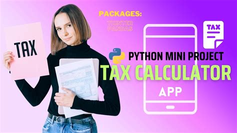 Tax Calulator App Python Mini Project Source Code Pycharm