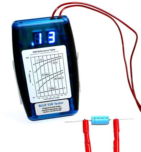 Anatek Blue Esr Low Ohms Meter 0 01 Ohm To 99 Ohm Alltronics Llc