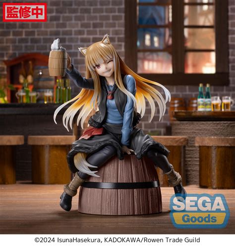 Spice And Wolf Holo Luminasta Prize Figure Merchant Meets The Wise Wolf Ver Crunchyroll Store