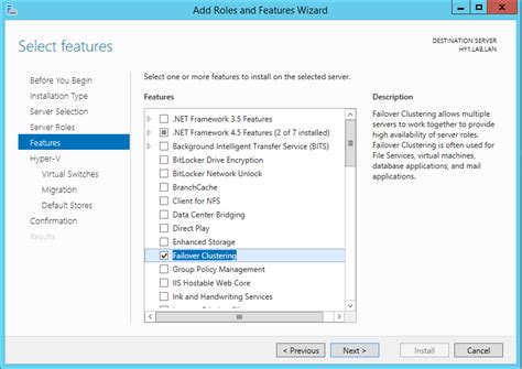 Hyper V Cluster Unter Windows Server 2012 R2 Aufbauen