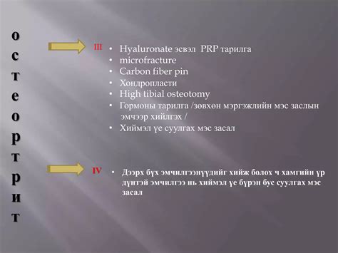 орчин үеийн остео артритын эмчилгээний чиг хандлага Pptx