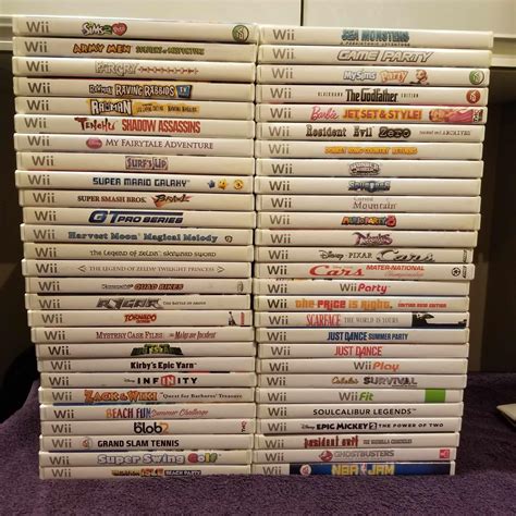 Nintendo Wii Games List
