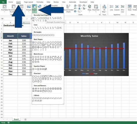 How To Assign Macros To Shapes Dedicated Excel