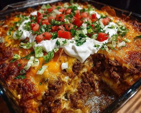 Mexican Pizza Casserole” Aboutbackpacks