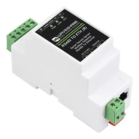 Servidor De Porta Serial Waveshare Rs485 Rs485 Para Rj45 Eth Frete grátis