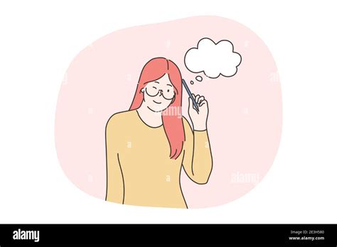 Thinking Student Cartoon