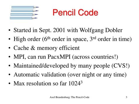 Ppt The Pencil Code Multi Purpose And Multi User Maintained