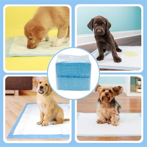 Хигиенни абсорбиращи постелки за животни Направени от 4 слоя 2 ролки X 15 части 33 X 45 Cm