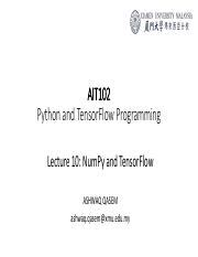 Fundamental Guide To NumPy For Scientific Computing Course Hero