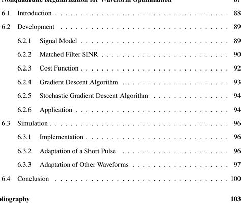 Table 1 A Gnu Radio Based Software Defined Radar