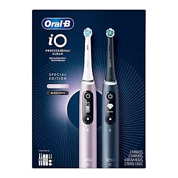 Oral B Io Series 7s Electric Toothbrush 4 Replacement Brush Heads
