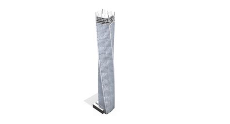 Cayan Tower 3d Model