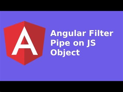 Angular Filter Pipe On Object With Examples YouTube