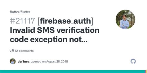 Firebase Auth Invalid Sms Verification Code Exception Not Handled On Ios Issue