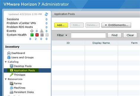 Vmware Horizon View 7 Add Microsoft Rds Farm Part 4 Virtually Boring