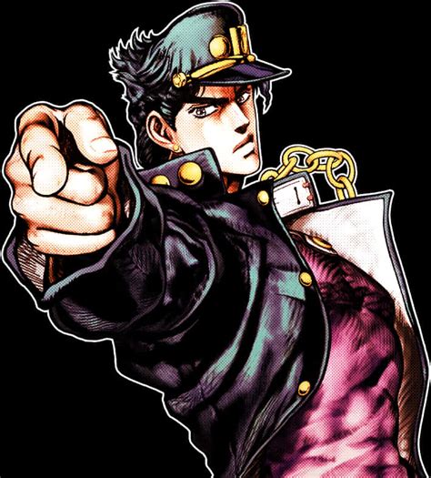 Download Jotaro Kujo Pointing Pose Png