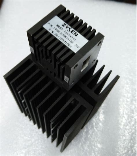 Waveguide Isolator Ferrite Isolator Chengdu Zysen Technology Co Ltd RF Microwave