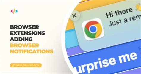 Browser Extensions Adding Browser Notifications Quick博客