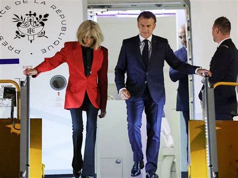 Защо Макрон отнесе шамар от жена си