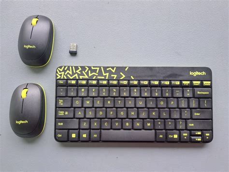 Logitech Mk240 Nano Wireless Keyboard And Mouse Combo Plug And Play Computers And Tech Parts