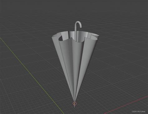 从零开始的blender自学 阵列、从边创造面、衰减编辑等：以伞建模为例 blender阵列 csdn博客