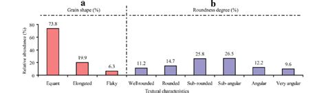 Relative Frequency Of Different Forms And Roundness Classes Of The