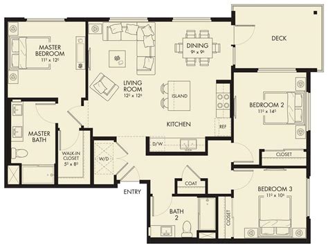 1 2 And 3 Bedroom Apartments In Scripps Ranch The Hub