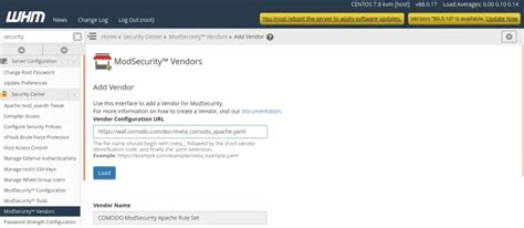 How To Enable Comodo Waf Modsecurity In Cpanel For Free