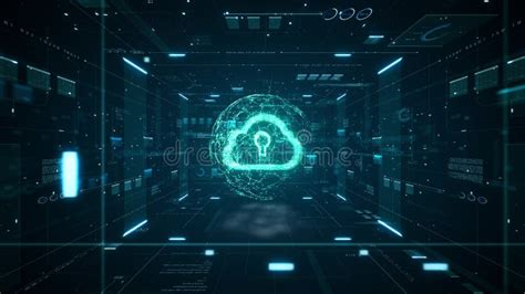 Cloud Computing And Big Data Concept Stock Video Video Of Center