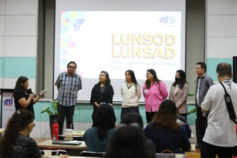 Lunsod Lunsad Creative Entrepreneurship Training Program Cetp Quezon City Government