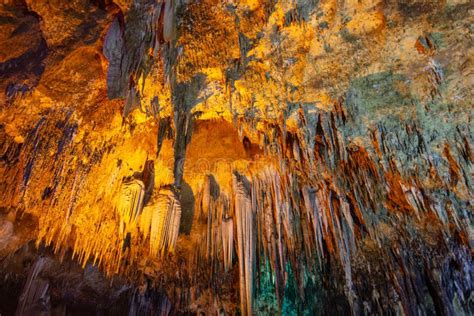 Khao Bin Cave Of Thailand Inside Cave View Of Multiple Small Slender