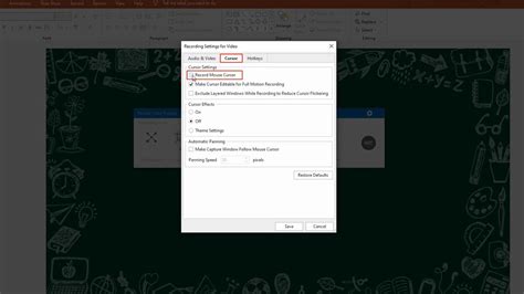 How To Hide Mouse Cursor In Recorded Videos Activepresenter 8 Youtube