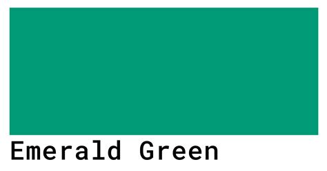 Emerald Green Color Codes The Hex Rgb And Cmyk Values That You Need